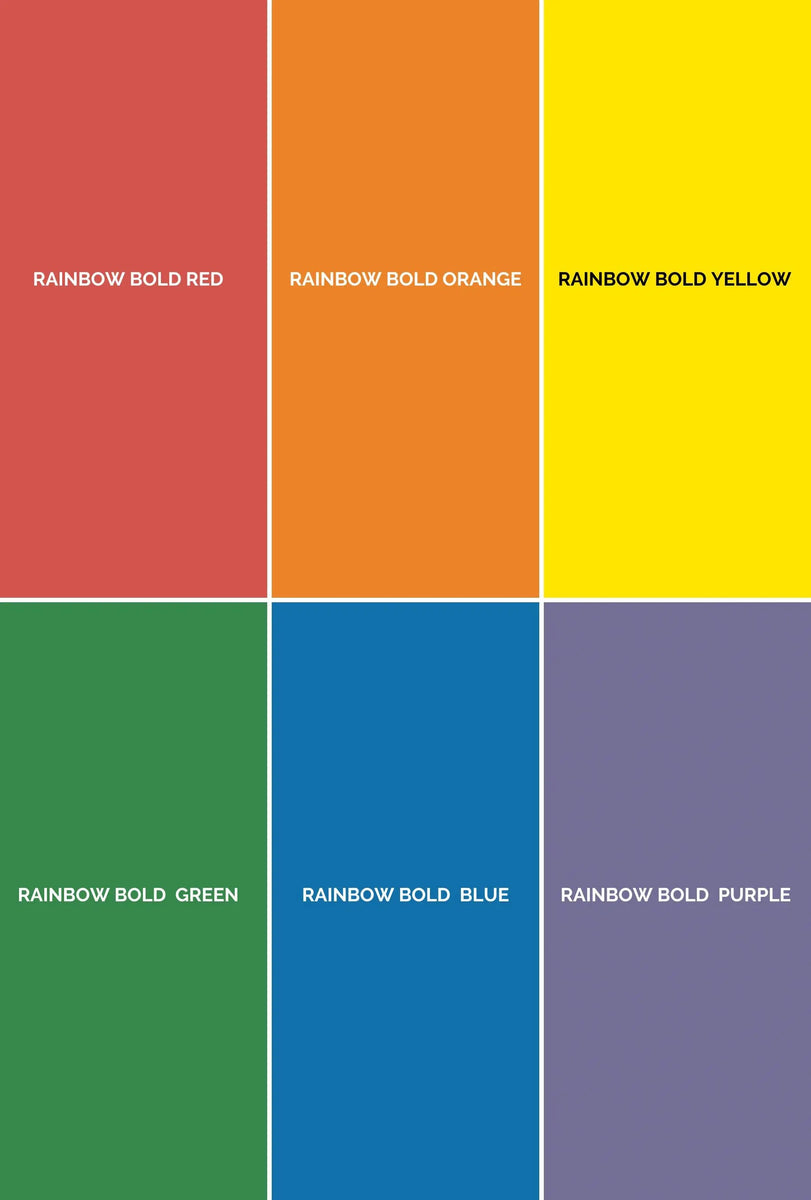 Rainbow | Solid Color Backdrops for Food & Product Photography – Best ...