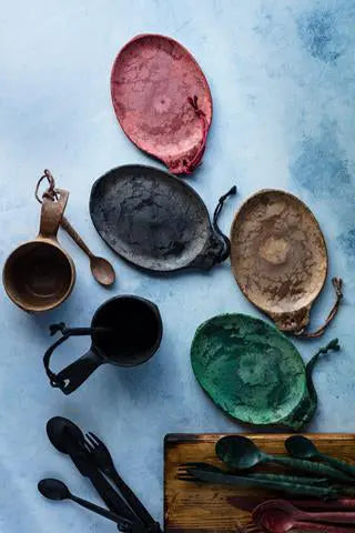 Faux Stoneware & Utensils for Rugged Look | Best Ever Backdrops